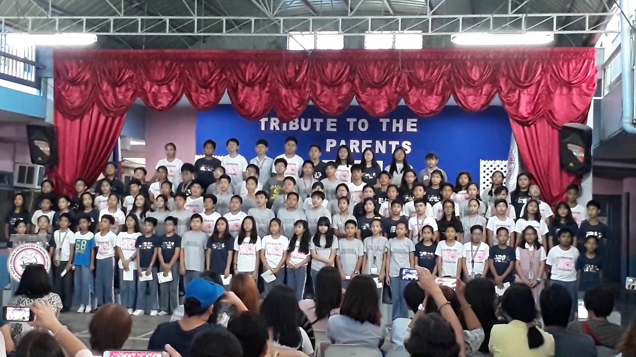 SJISC GRADE6 GRADUATING....TRIBUTE TO THE PARENT - YouTube