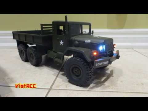 RC M35A2 Final Modified and RC Humvee M997A2 - YouTube