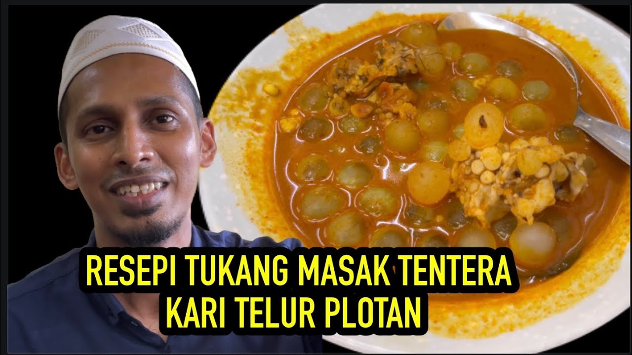 Resipi ATUK BEKAS TUKANG MASAK TENTERA KARI TELUR PLOTAN SELUDU ...