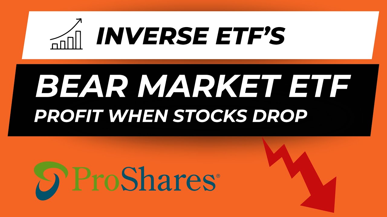Inverse ETF's - Profit When Stocks Drop - YouTube