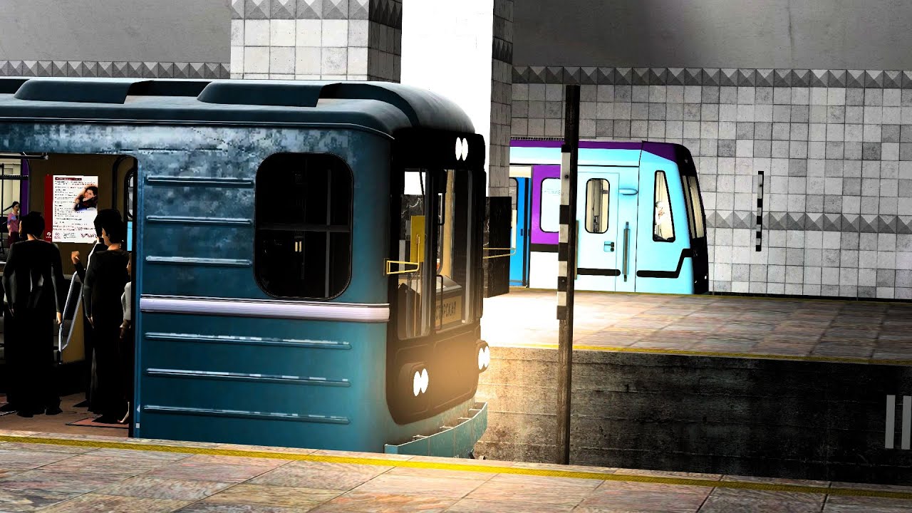 Metrostroi - вспоминаем былое - YouTube