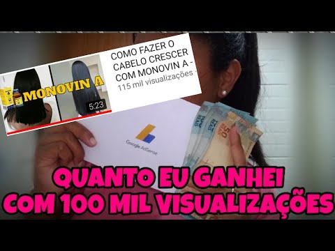 QUANTO GANHA COM 100 MIL VISUALIZAÇÕES NO YOUTUBE?