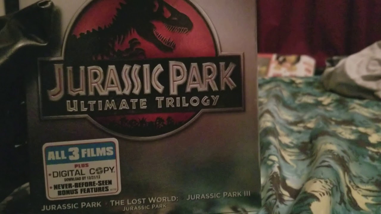 Jurassic Park Ultimate Trilogy DVD review! - YouTube