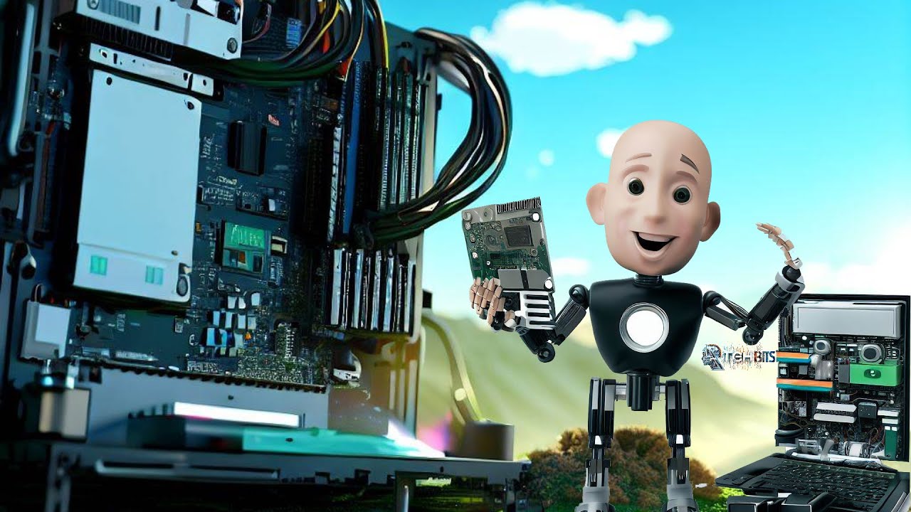 Las Partes Principales de una Computadora y sus Funciones Básicas - YouTube