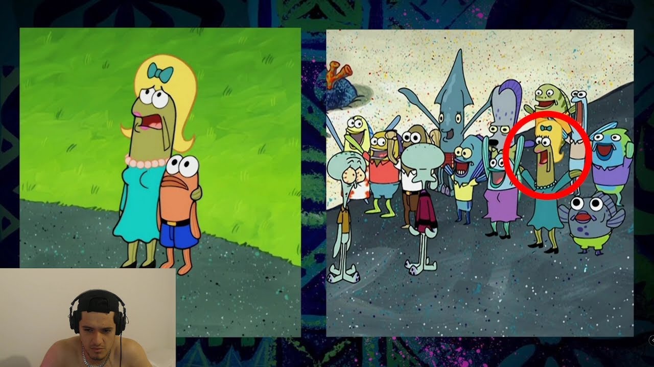 SPONGEBOB CONSPIRACY #1: The Squilliam Theory Alex Bale Reaction - YouTube