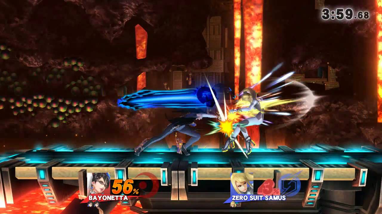 Bayonetta Vs. Zero Suit Samus - YouTube