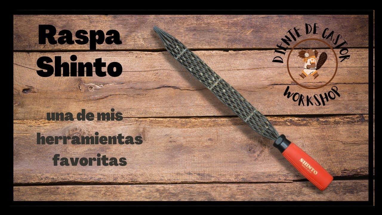 RASPA SHINTO, UNA DE MIS HERRAMIENTAS FAVORITAS - YouTube