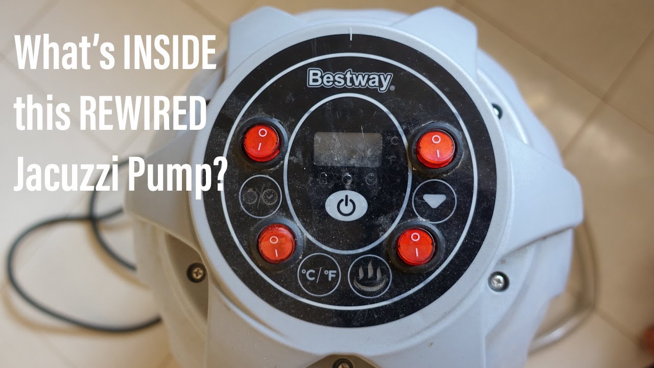 What's Inside this REWIRED Portable Jacuzzi Pump? Let's Take a Look ...