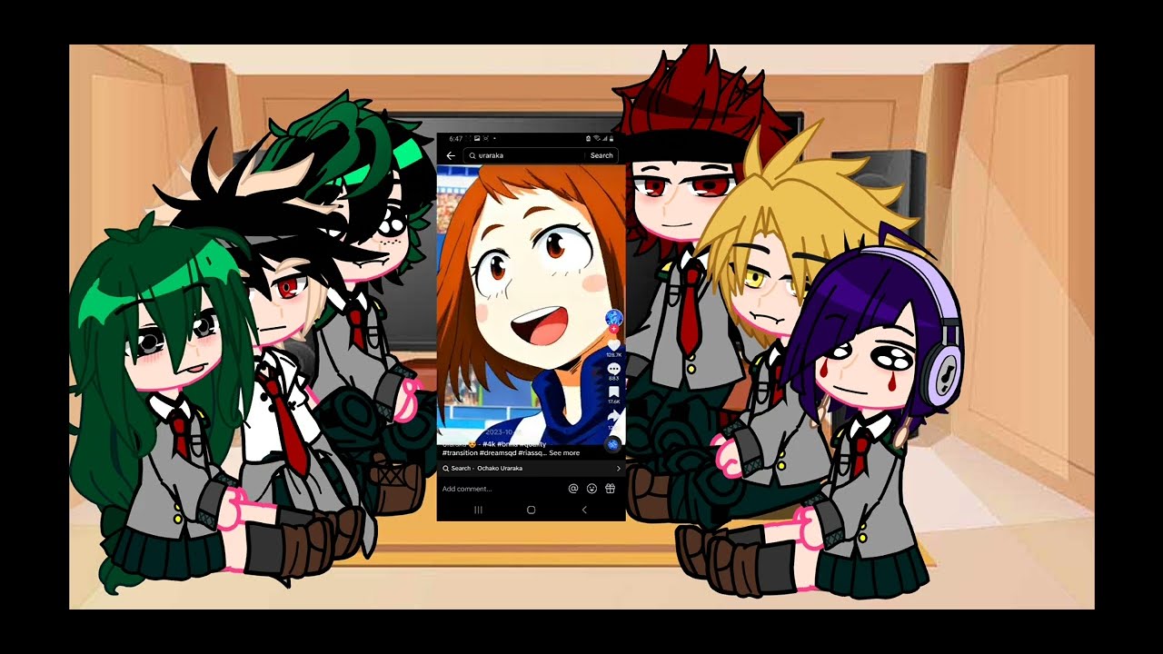 💗``MHA REACT TO TOGA AND URARAKA``TGRK``TOGACHAKO`FLOATYKNIVES``FIRST ...