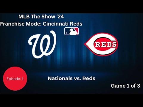 MLB The Show '24 - Franchise Mode: Cincinnati Reds Ep. 1 - YouTube