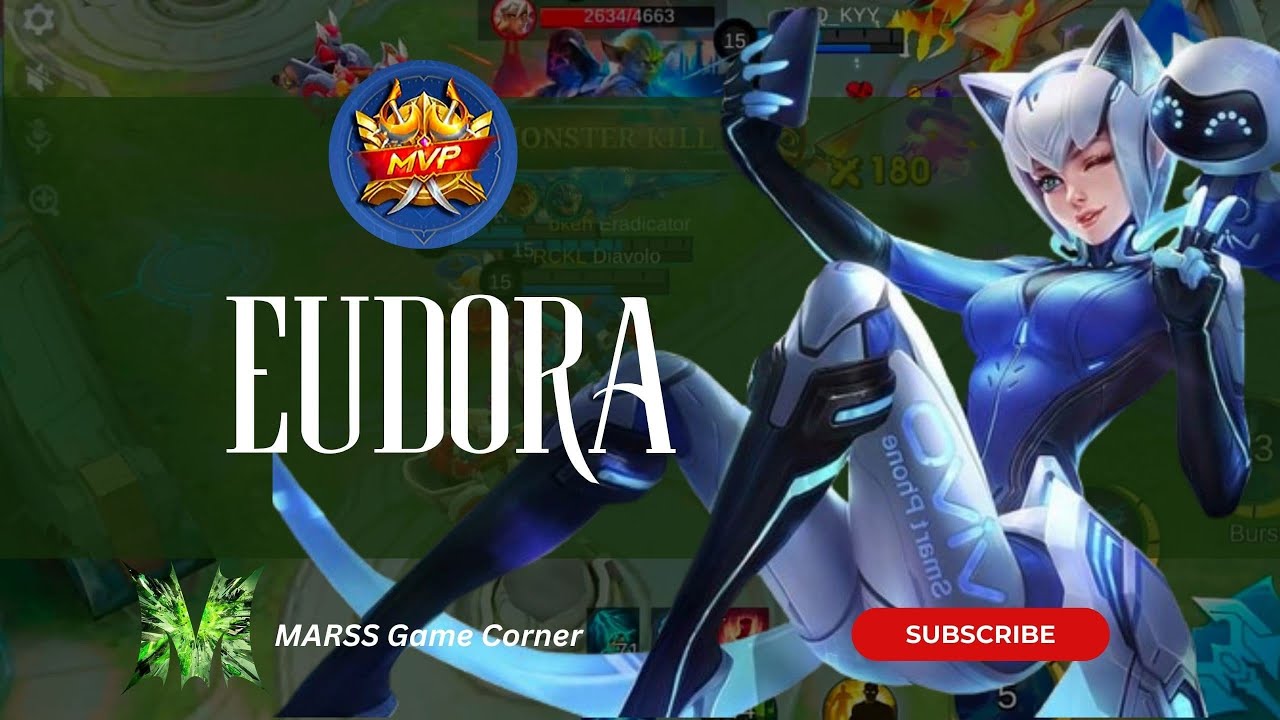 EUDORA GAMEPLAY MOBILE LEGENDS | SOLO PLAYER | MLBB - YouTube
