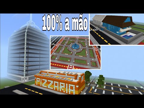 ESTOU FAZENDO UMA CIDADE NO MINECRAFT : Minecraft - YouTube