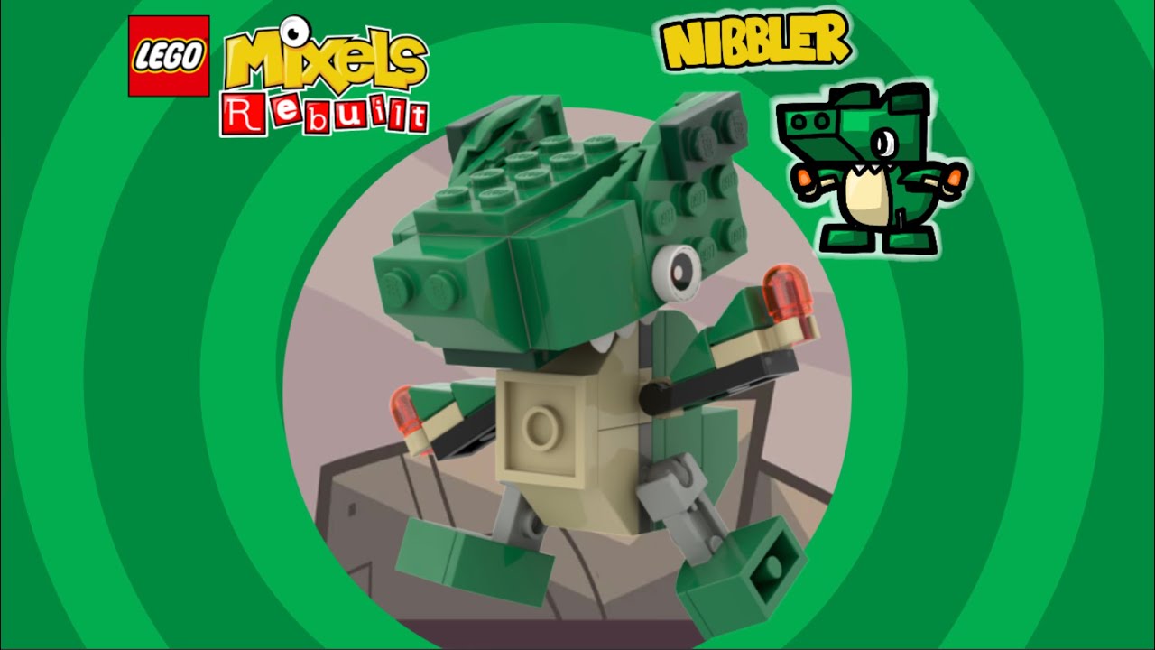 Mixels Rebuilt (series 1) instructions | Nibbler - YouTube