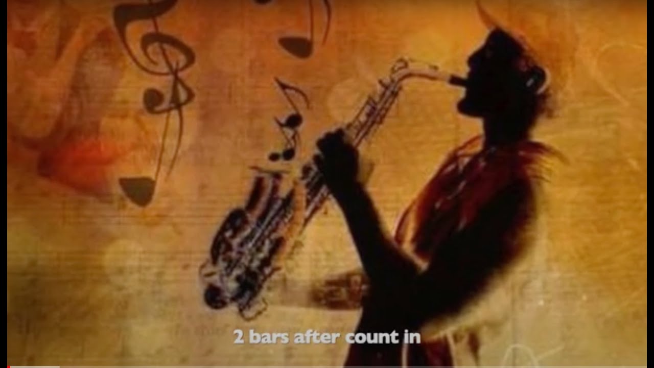 All About Ronnie (Greene) Backing track + music sheet - YouTube