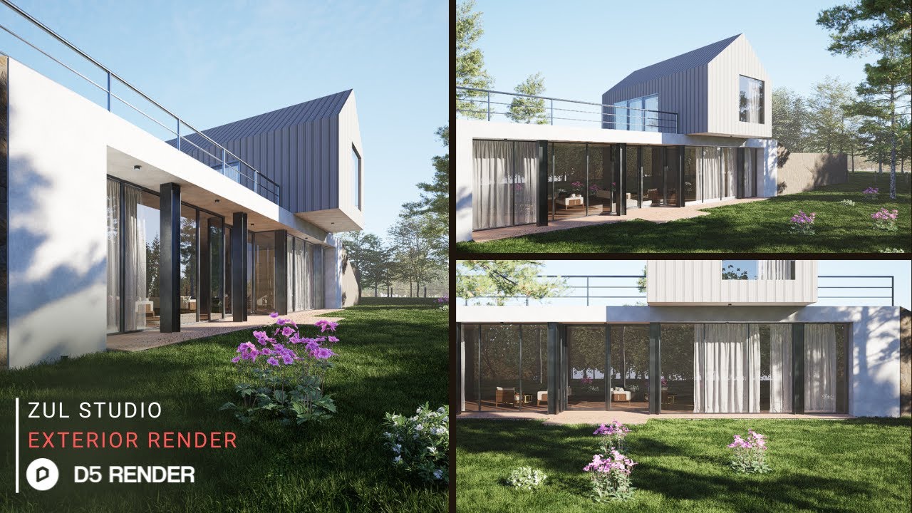 Image & Animation with D5 Render | Private House 265 Part 2 ...