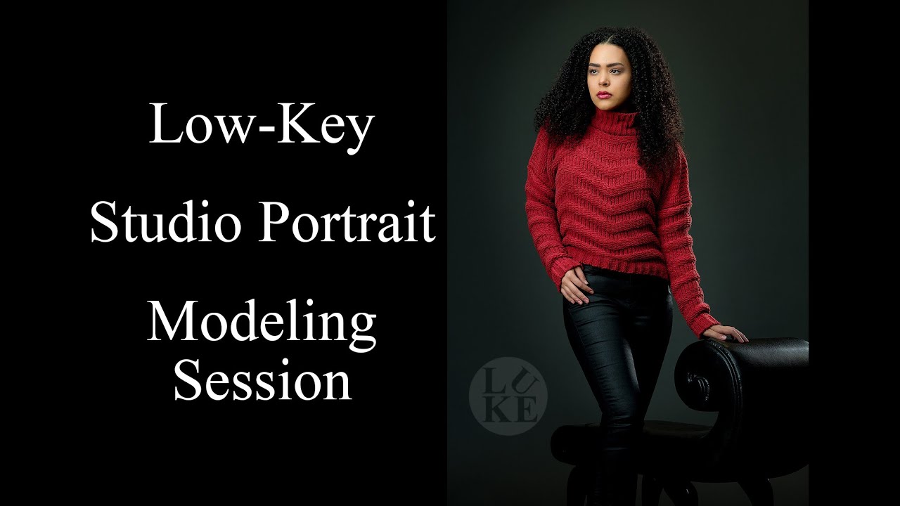 Low-Key Studio Lighting: Modeling Session - YouTube