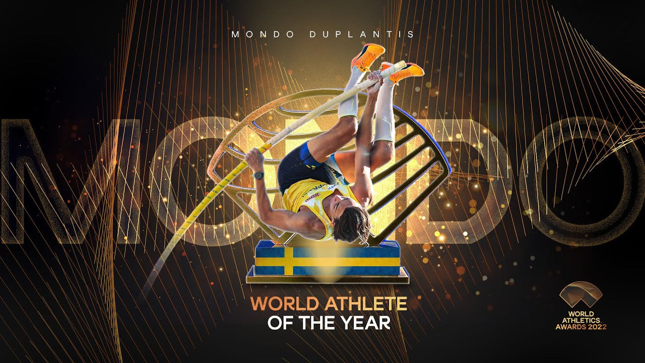Mondo Duplantis 🇸🇪 wins Male World Athlete of the Year | World ...
