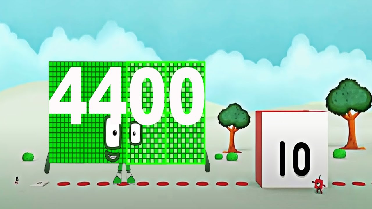 New Numberblocks The Rest of 4400s-4490s - YouTube