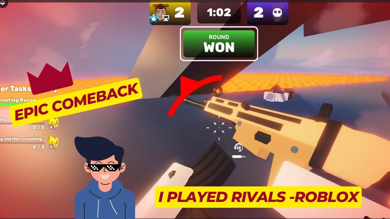 INSANE Rivals Gameplay! EPIC Comeback You Won’t Believe! | Roblox | Not ...
