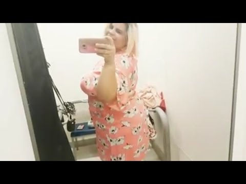 Oi gordinha no provador