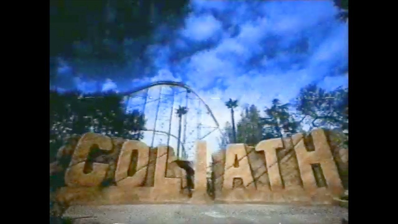 Goliath Six Flags Magic Mountain Valencia California TV Commercial ...
