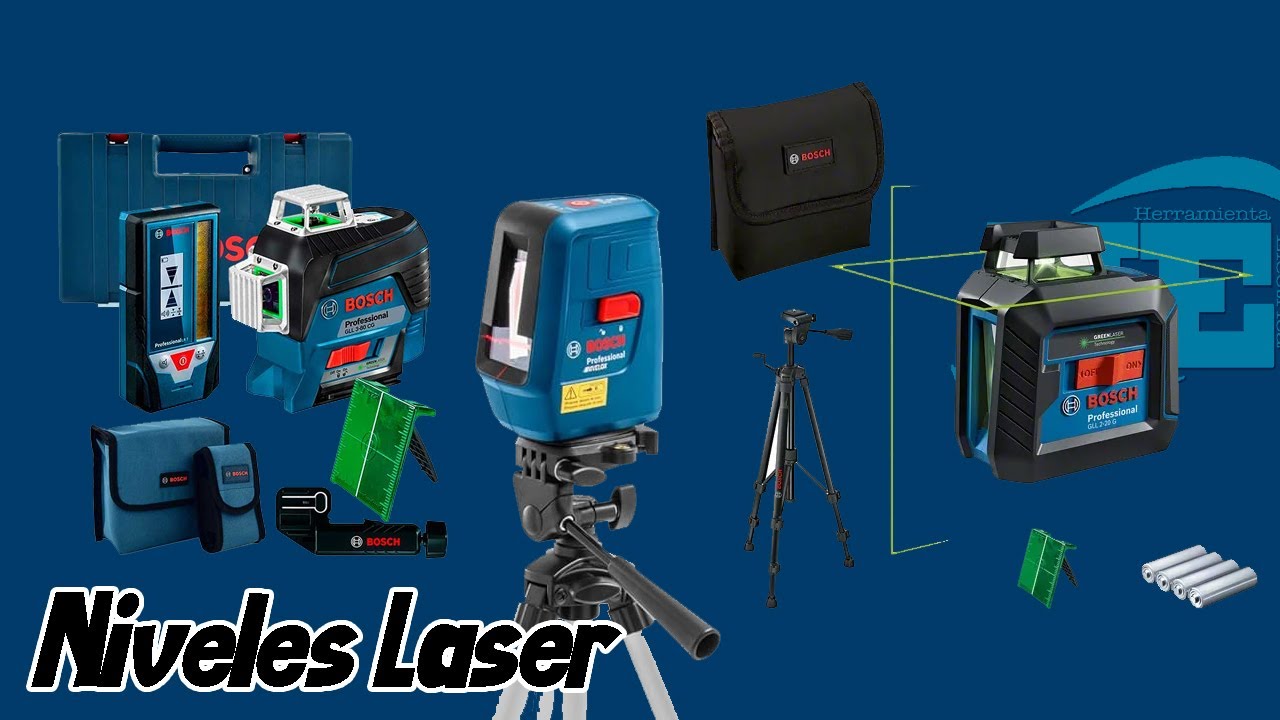 3 Niveles Laser Bosch que debes conocer - YouTube