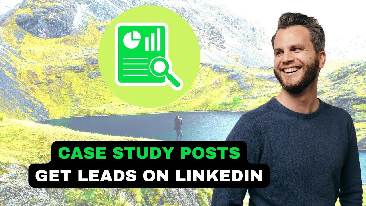 How To Swim In Leads By Sharing Case Study Posts On LinkedIn - YouTube