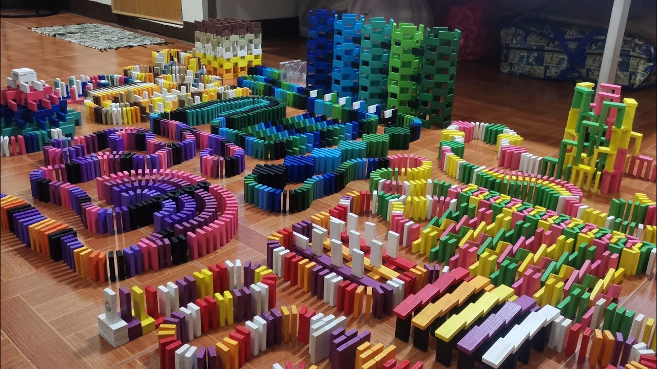 Festival of Colors 🌈 (Domino Color Project 35) - YouTube