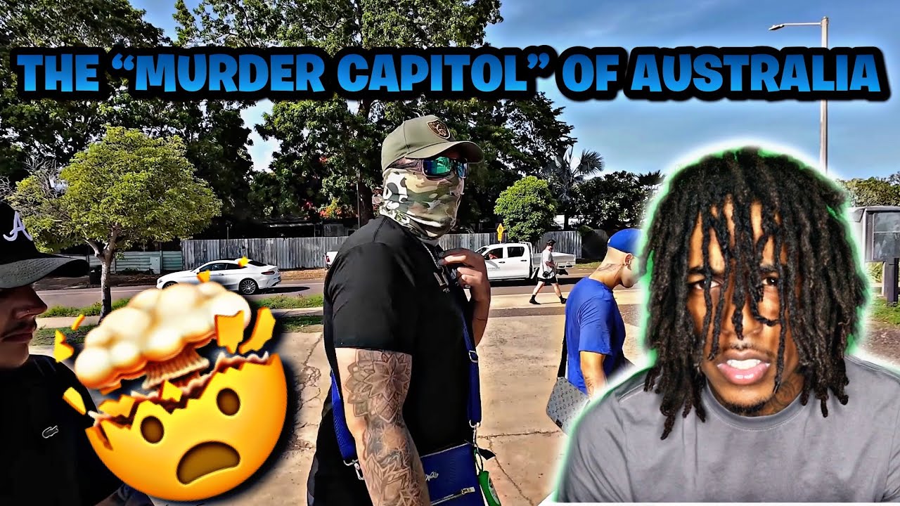AMERICAN REACTS TO: The “MURDER CAPITOL” Of Australia 🇦🇺 Darwin *MOST ...