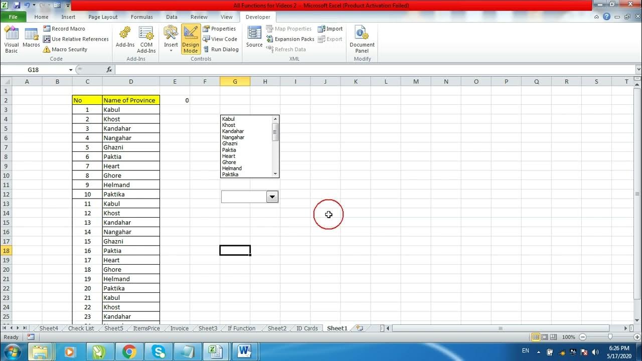 Developer,List box,Combo box - YouTube