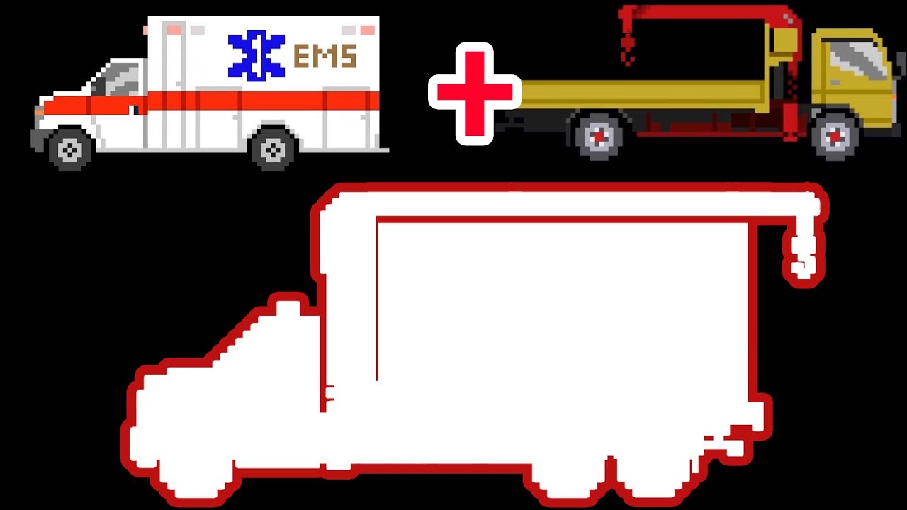Ambulance + Crane Truck = Something Super Cool! | Emergency Vehicles ...