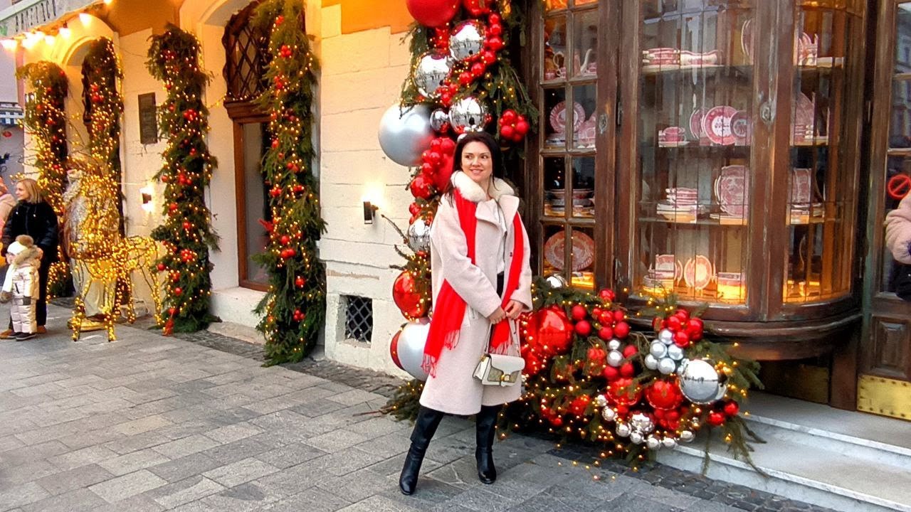 Львів 2025: переповнений центр Львова у переддень Нового року Lviv ...