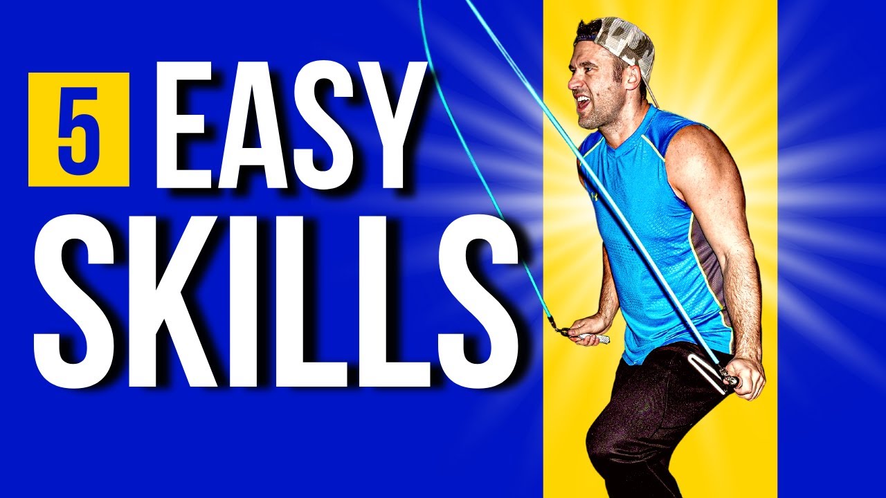 The TOP 5 Jump Rope Tricks Every Beginner NEEDS To Learn - YouTube