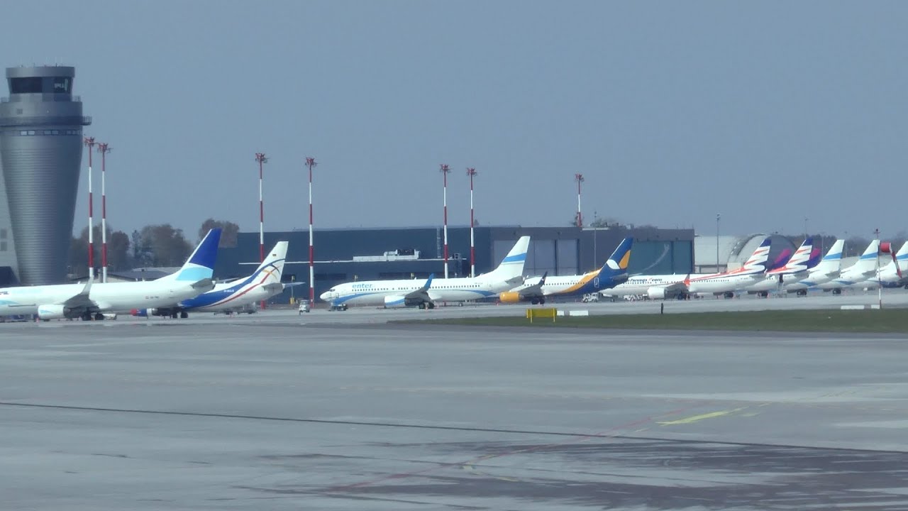 Part of Sunday flights - Katowice Airport (KTW/EPKT) - 01.05.2022 - YouTube