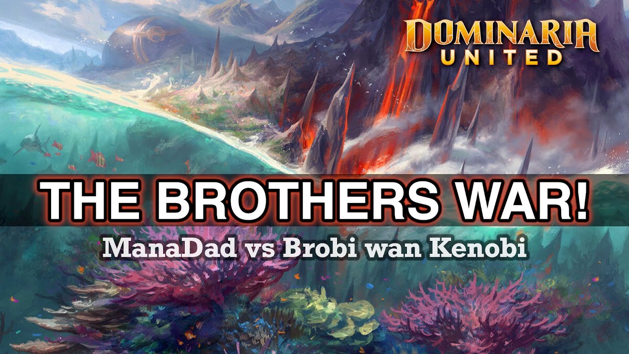 DRAFT DECKS SHOWDOWN! ManaDad vs Brobi wan Kenobi | Dominaria United ...