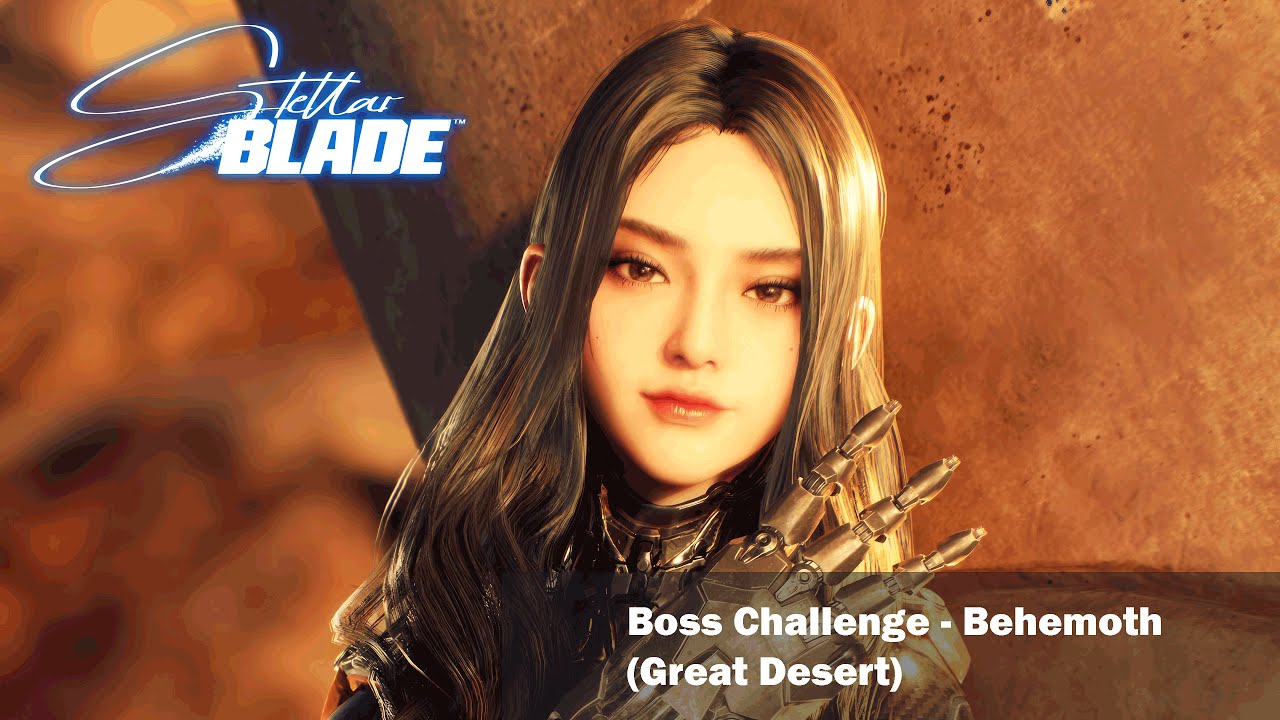 Stellar Blade Boss Challenge - Behemoth (Great Desert) - YouTube