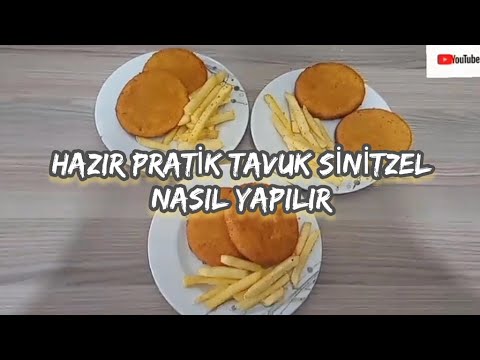 HAZIR PRATİK TAVUK SİNİTZEL NASIL YAPILIR / ALİ ERKUL'LA HERSEY BURADA
