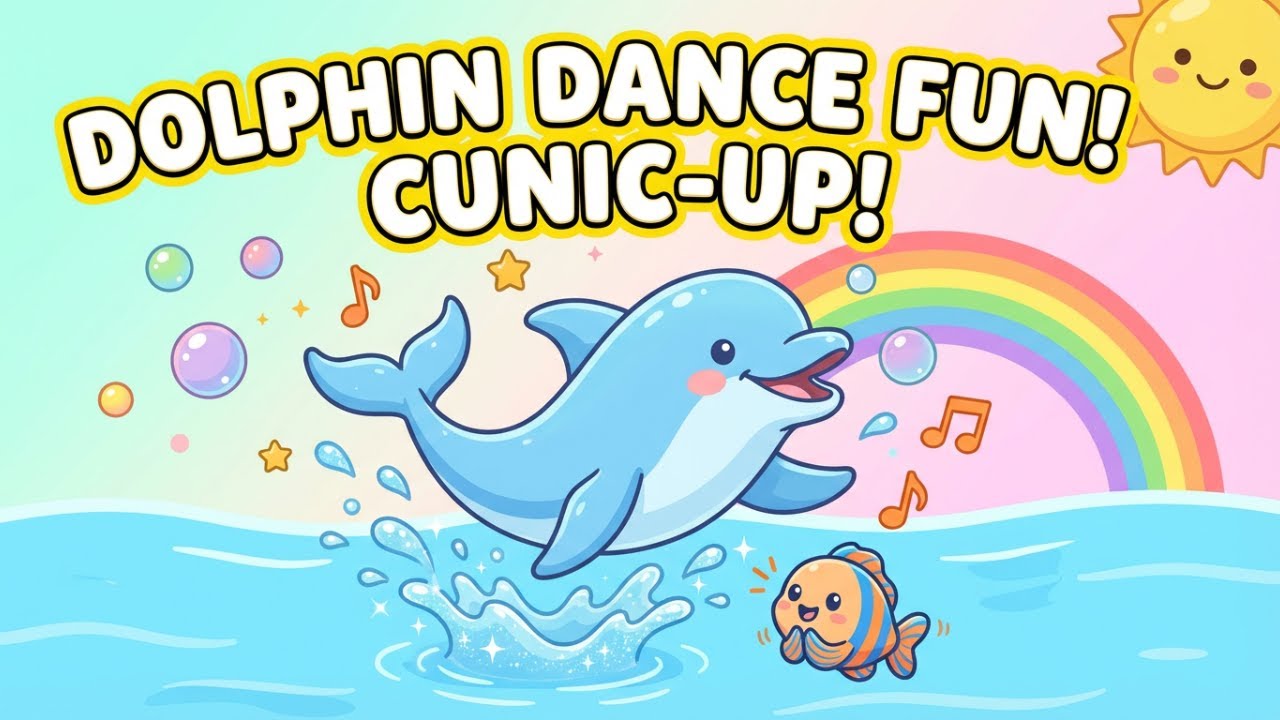 The Happy Dolphin Dancing Song 🐬🎶 | Kids Songs - YouTube