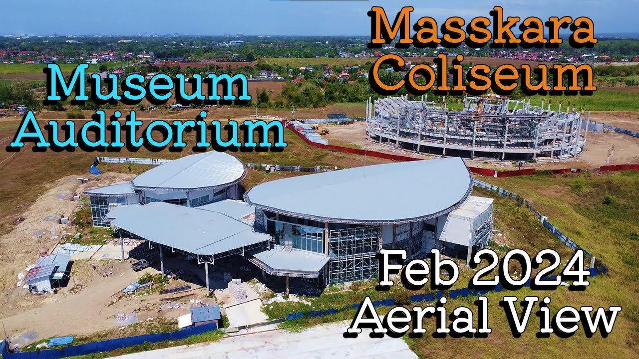 New Bacolod Museum/Auditorium and Masskara Coliseum Feb 2024 Aerials ...
