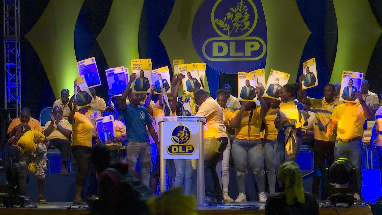 DLP outlines vision for governance ahead of General Election - YouTube