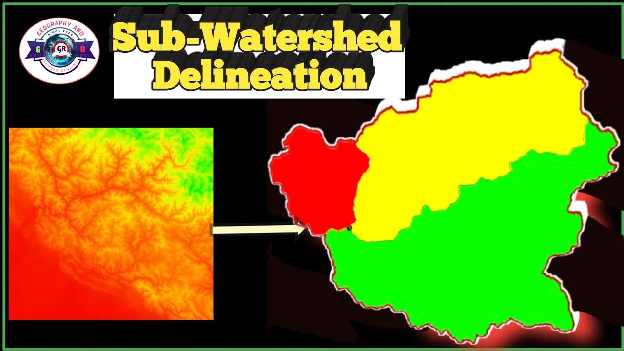 Sub-Watershed Delineation in ArcGIS | Hydrology Analysis 🌊 | Step-by-Step Tutorial - YouTube