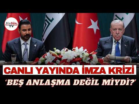 Erdoğan-Zeydi görüşmesinde canlı yayında imza krizi: Törene damga vuran anlar...