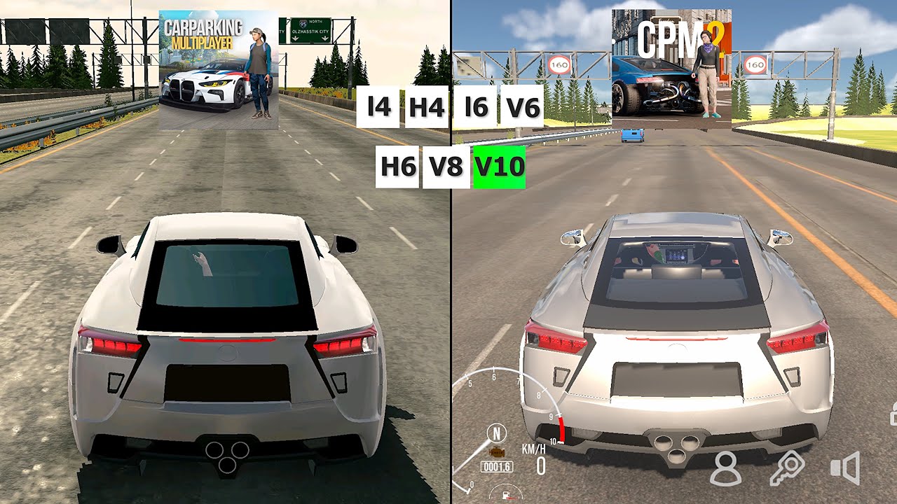 CPM vs CPM 2 | Cars Engine Sound Direct Comparison | Different Engine ...