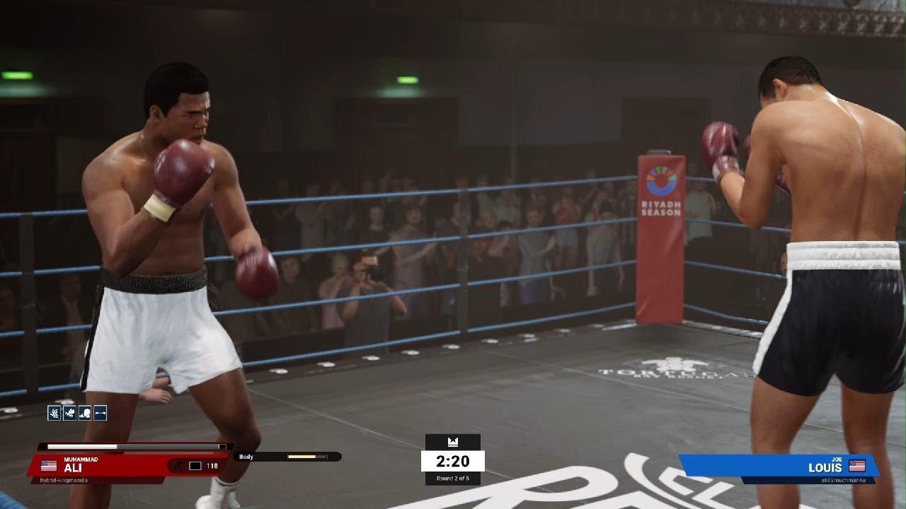 Muhammad Ali - Undisputed Boxing Online vs. Joe Louis 7th round flash ...