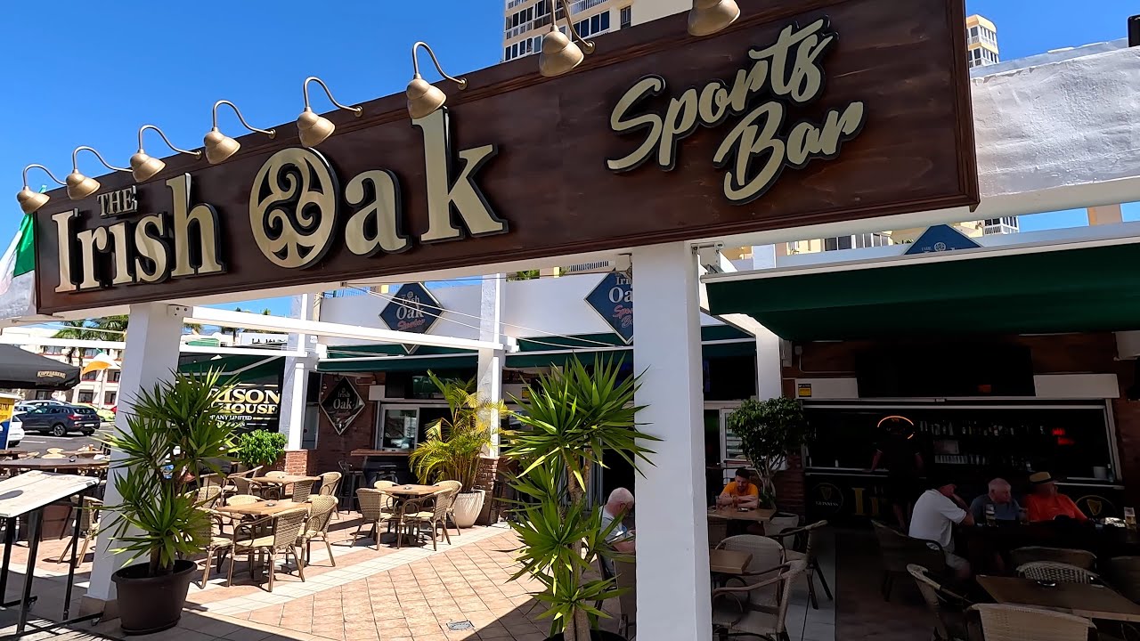 Tenerife - Irish Oak And The Garrison Bars Near Veronicas Playa Las ...