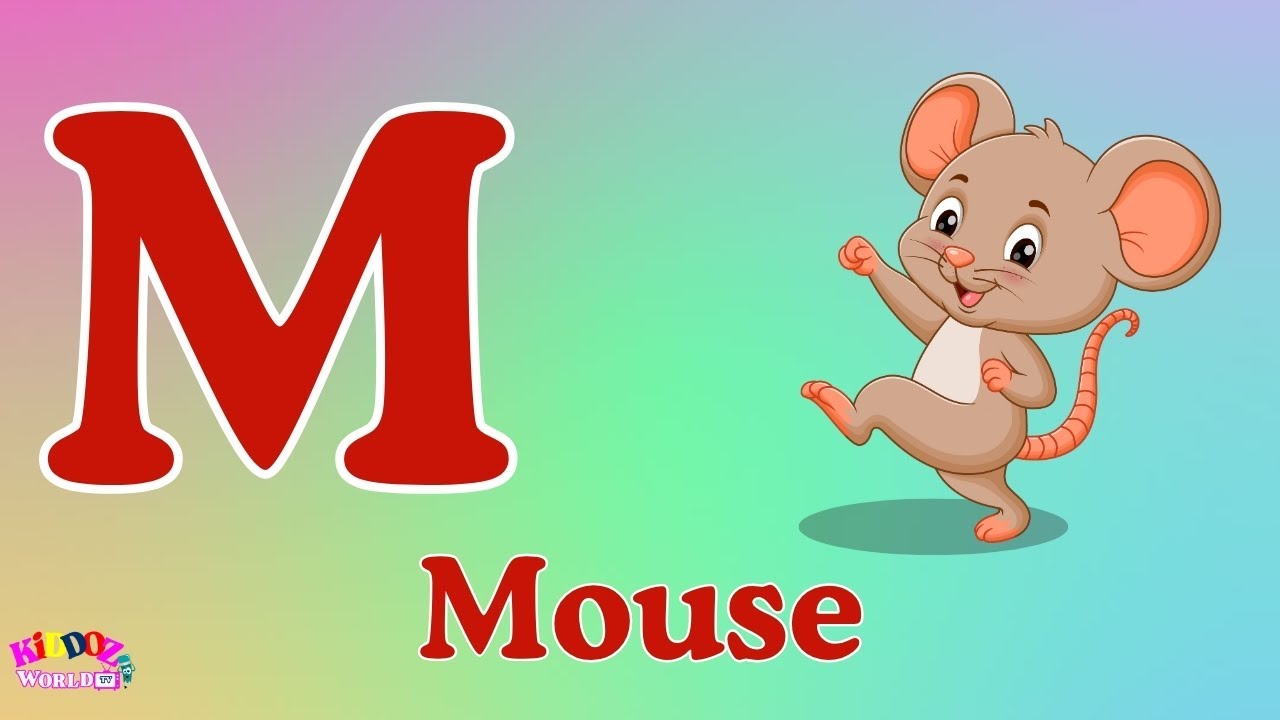 Letter M Phonics Song | M is for Monkey, Mouse, Mango, Moon, Mouth ...