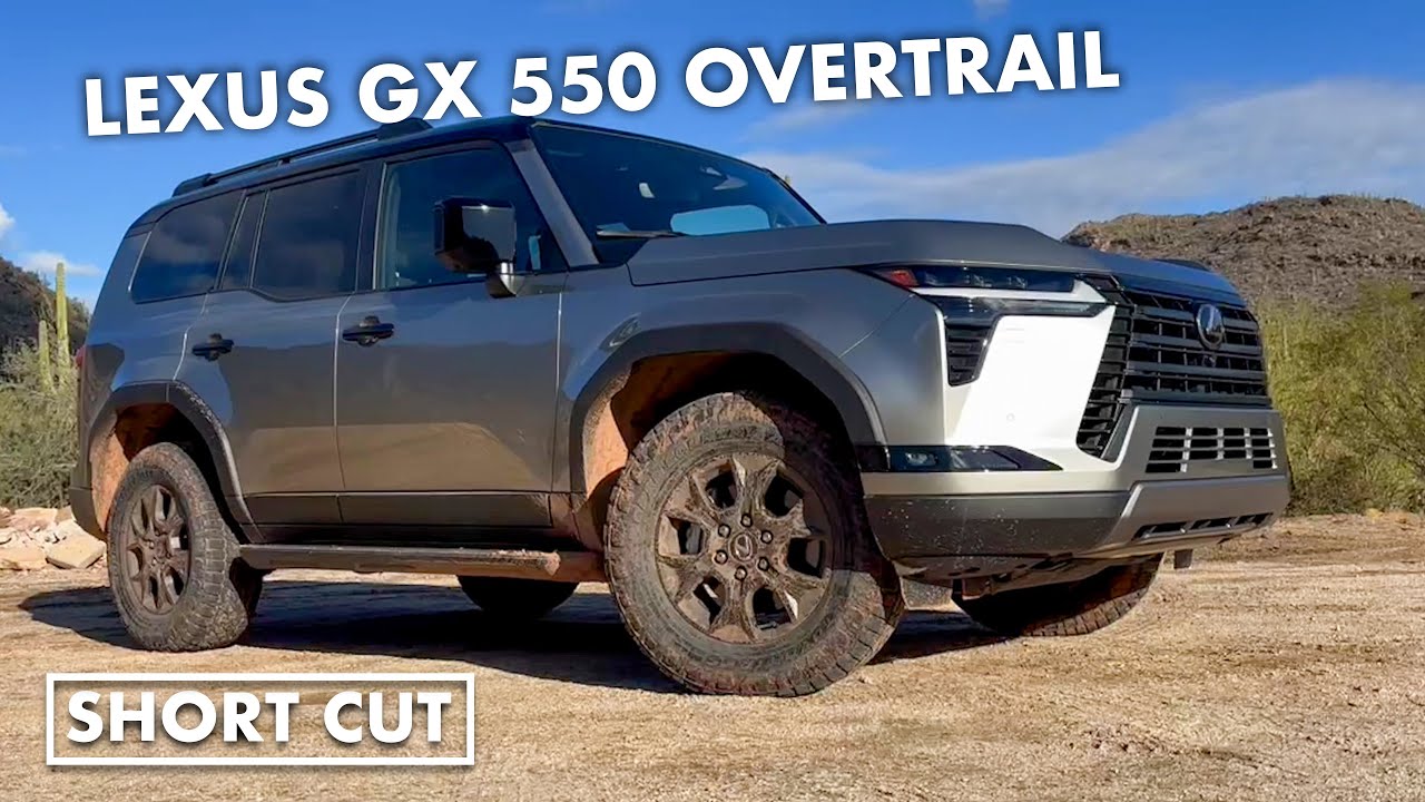 2024 Lexus GX 550 Overtrail is a more capable off-roader and looks the ...