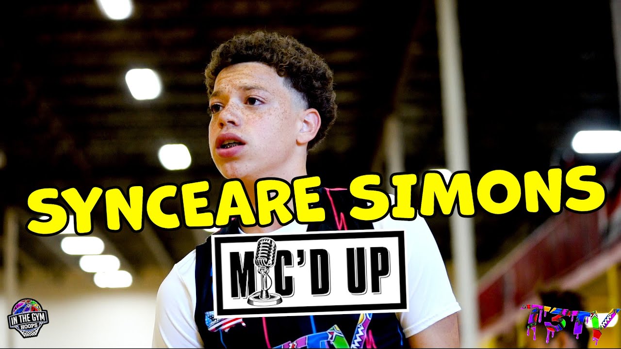 Synceare Simon IS TO HYPED Mic'd Up At T3TV Combine!!! - YouTube