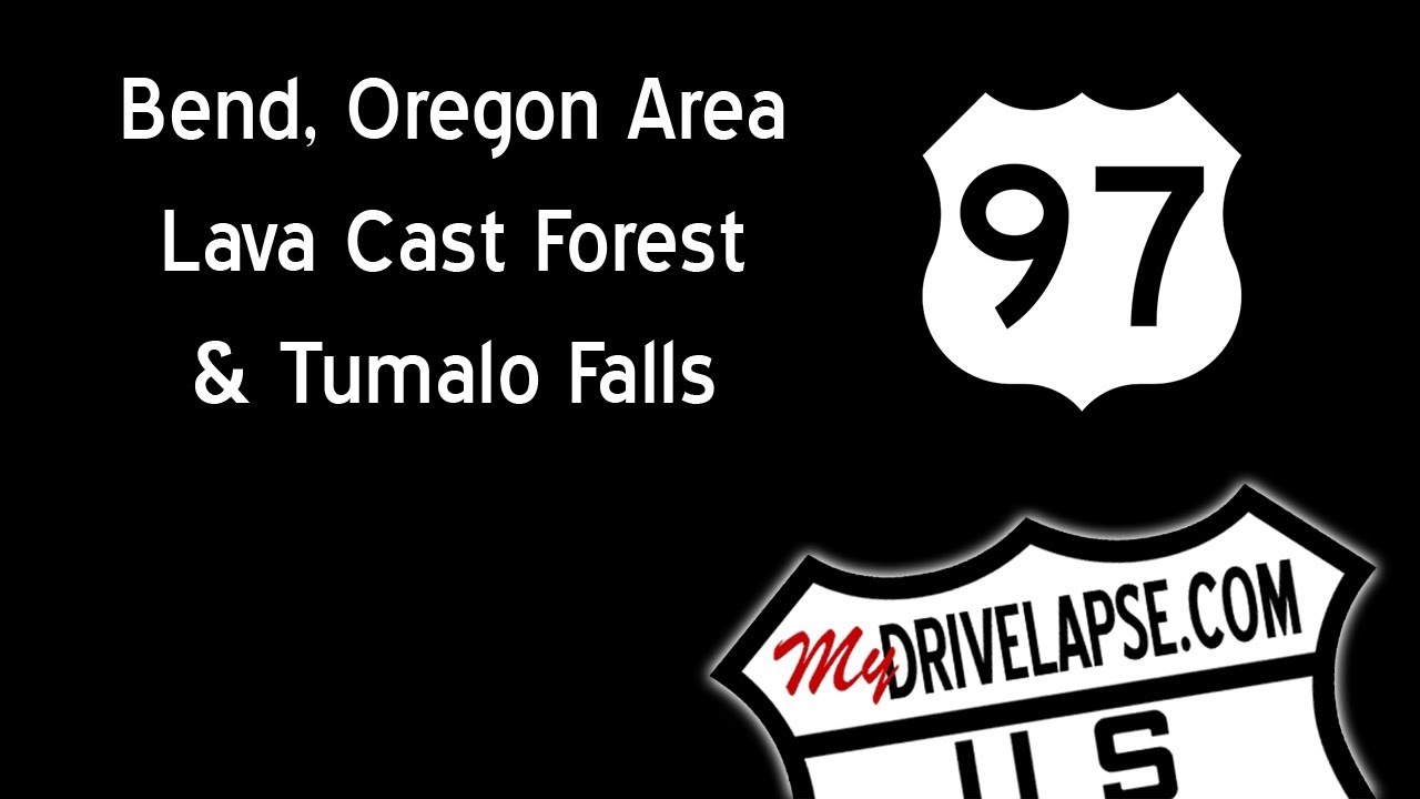 Bend, Oregon US 97 Time Lapse: Lava Cast Forest, Tumalo Falls - YouTube