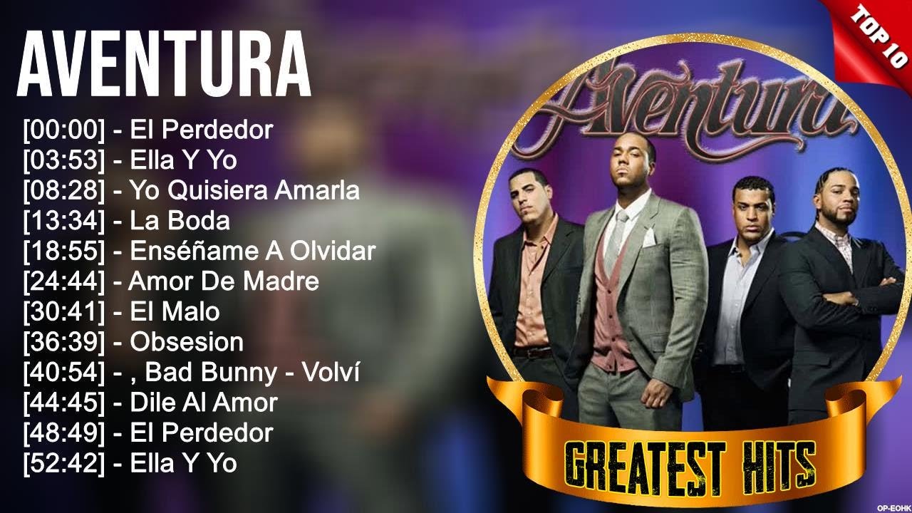 Aventura Greatest Hits ๐ฟ Latin Hits 2023 ๐ฟ Top 10 Hits Playlist Youtube
